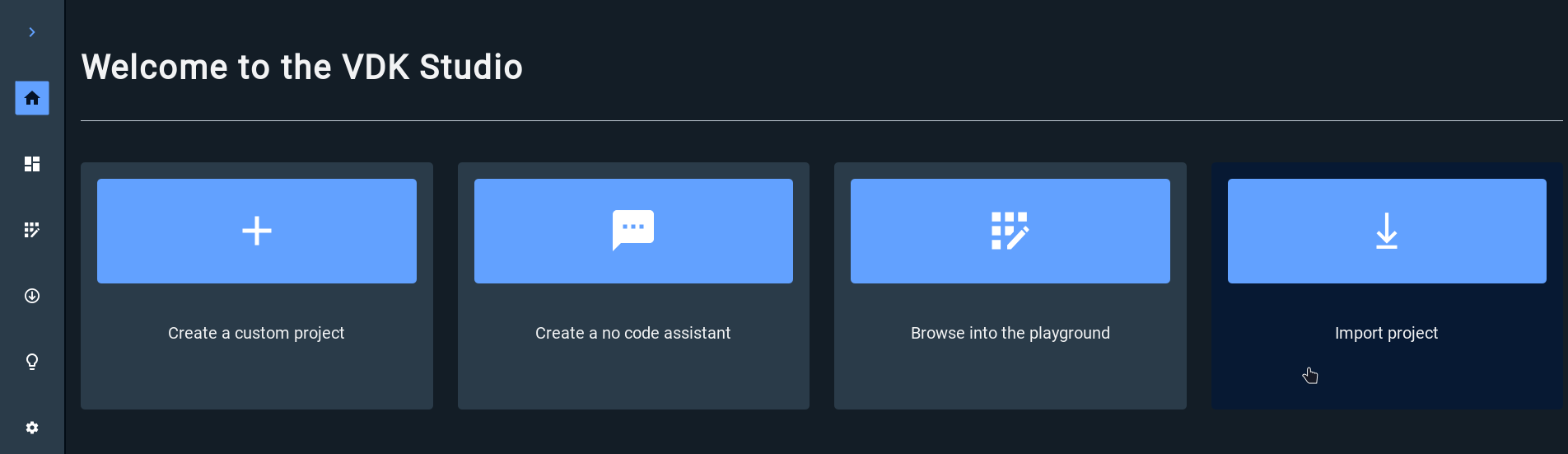 How-to: Use a VDK sample